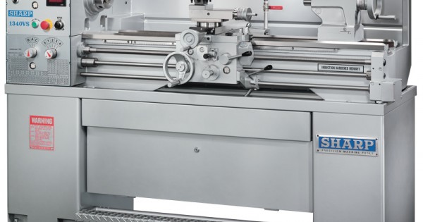 SHARP 1340VS 13" X 40" DIGITAL VARIABLE SPEED ENGINE LATHE