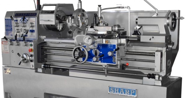 SHARP 1640L 16" X 40" GEARED HEAD PRECISION ENGINE LATHE