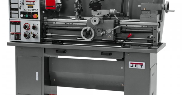 JET 321236 GHB-1236 12" X 36" GEARED HEAD GAP BED BENCH LATHE