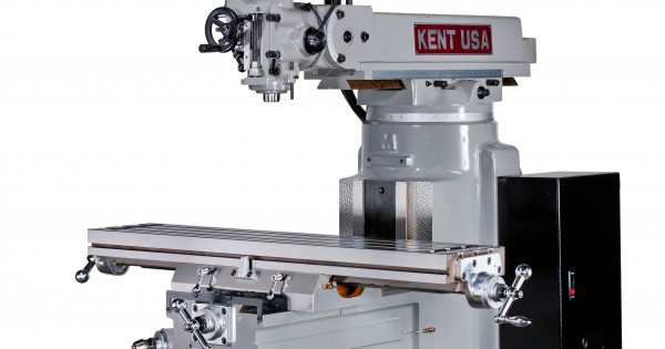 KENT USA KTM-3VKF 10" X 50" ELECTRONIC VARIABLE SPEED VERTICAL MILLING ...