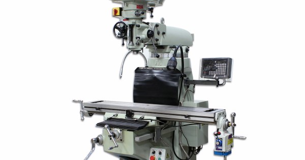 BAILEIGH 1019108 VM-949E-VS 9" X 49" VARIABLE SPEED VERTICAL MILLING ...